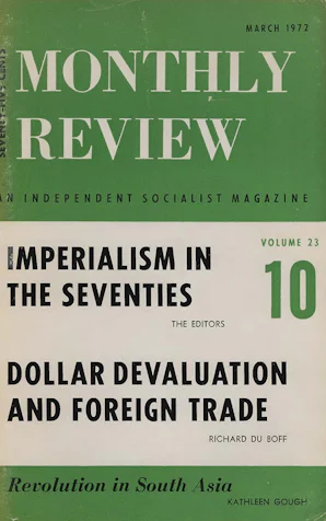Monthly Review Vol. 23 (1971–1972), No. 10 (March 1972) - Monthly ...