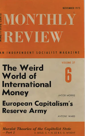 Monthly Review Vol. 27 (1975–1976), No. 06 (November 1975) - Monthly ...