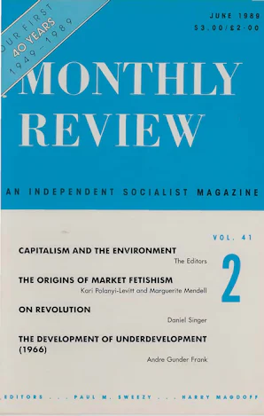 Monthly Review Vol. 41 (1989–1990), No. 02 (June 1989) - Monthly Review ...