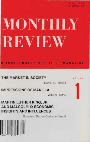 Monthly Review Vol. 45 (1993–1994), No. 01 (May 1993) - Monthly Review ...
